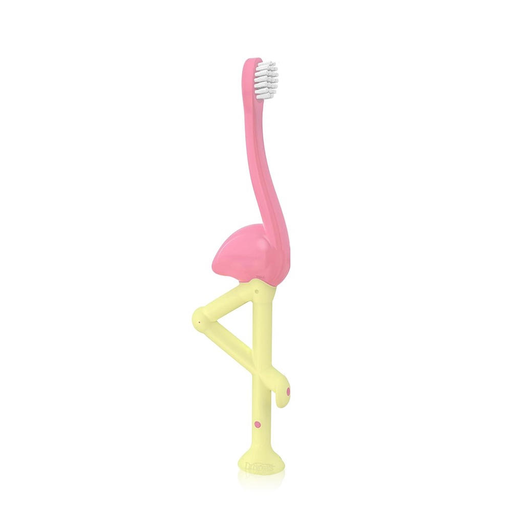 Dr Browns Toddler Toothbrush Pink Flamingo HG058