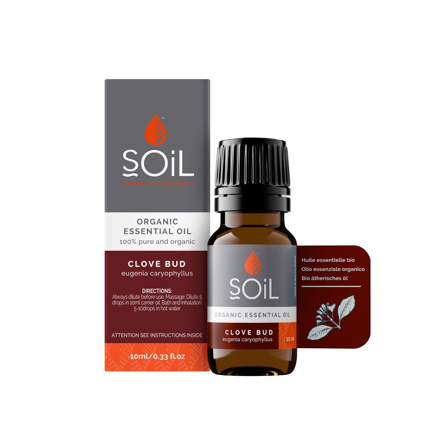 Soil Organic Clove Oil
